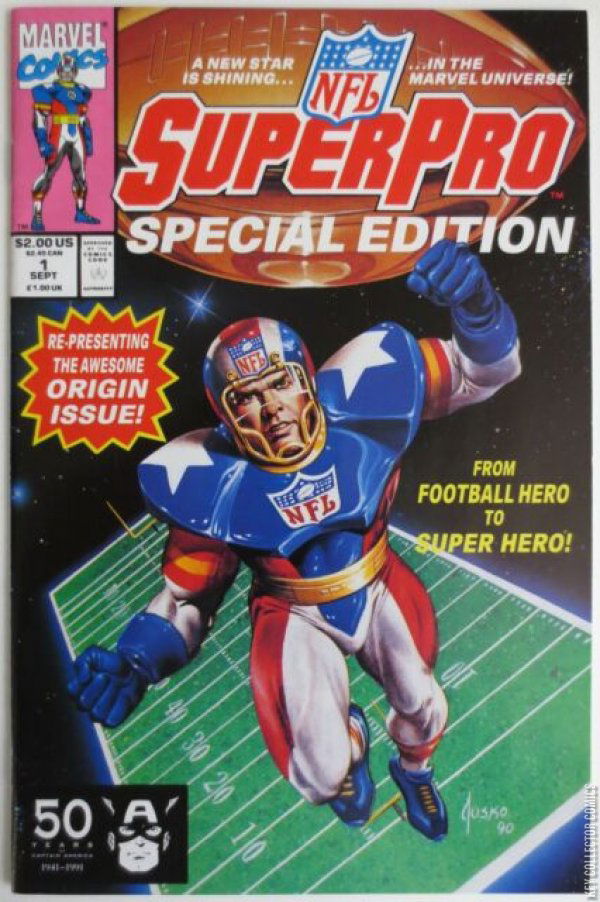 NFL SuperPro Special Edition by Marvel | Key Collector Comics