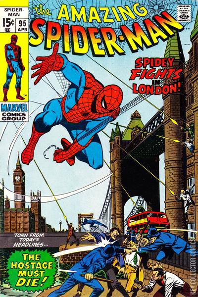 Amazing Spider-Man #95 Published April 1971 | Key Colle