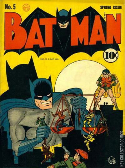 Batman #5 Published April 1941 | Key Collector Comics