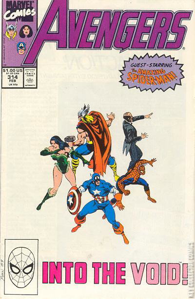 Avengers, The #314 Published February 1990 | Key Collec