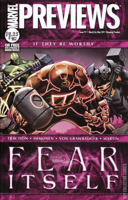 Marvel Previews #91 Published March 2011 | Key Collecto