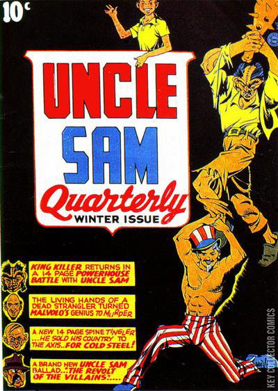 Uncle Sam Quarterly by Quality | Key Collector Comics