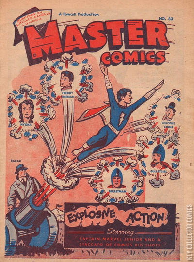 Master Comics #83 UK Edition Published January 1945