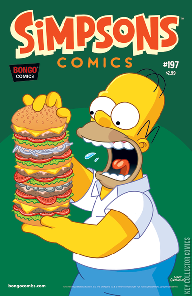 Simpsons Comics #197 Published December 2012 | Key Coll