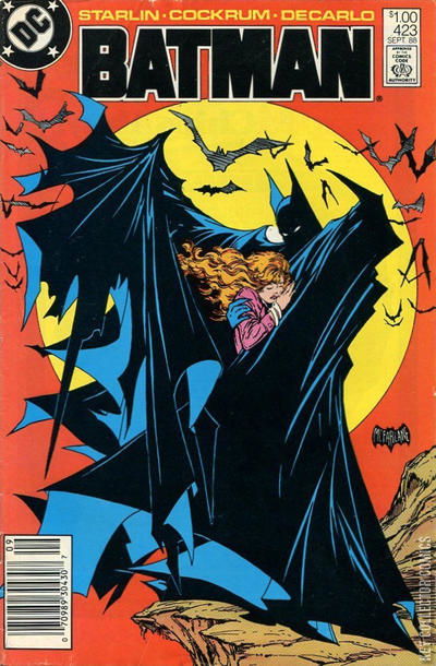 Batman #423 Canadian Published September 1988 | Key Co