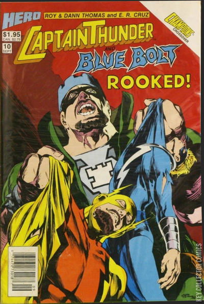 Captain Thunder & Blue Bolt #10 Newsstand Published Septemb