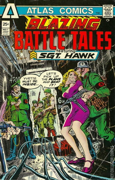 Blazing Battle Tales by Atlas (Paramount) | Key Collector Comics
