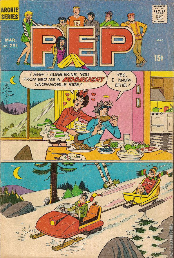 Pep Comics #251 Published March 1971 | Key Collector Comics