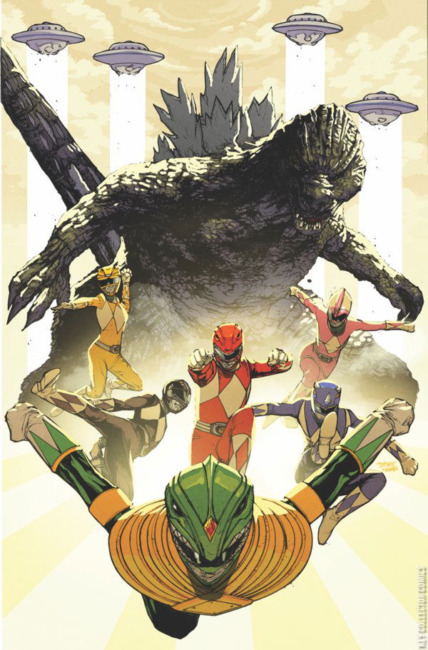 Godzilla vs. The Mighty Morphin Power Rangers #5 Exclusive
