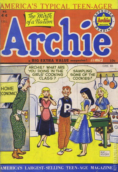 Archie Comics #44 Canadian Edition Published August 19