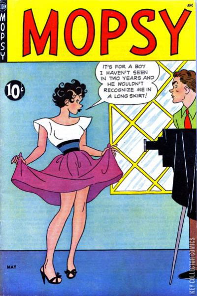 Mopsy #10 Published May 1950 | Key Collector Comics
