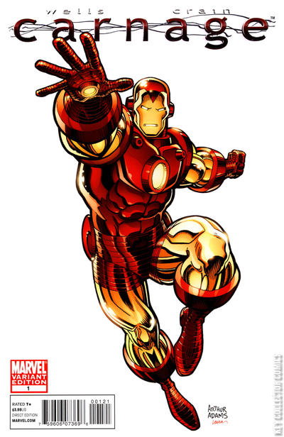 Carnage #1 1:25 Published December 2010 | Key Collecto