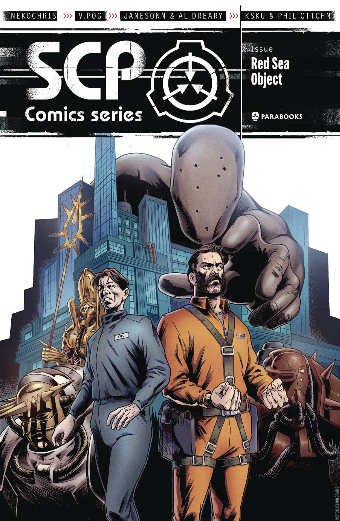 SCP Comics Series: Red Sea Object by Aloha Comics | Key Collector Comics