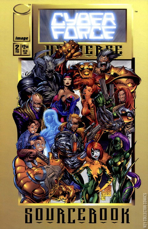 Cyberforce Universe Sourcebook by Image | Key Collector Comics