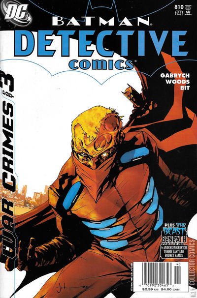 Detective Comics #810 Published October 2005 | Key Col