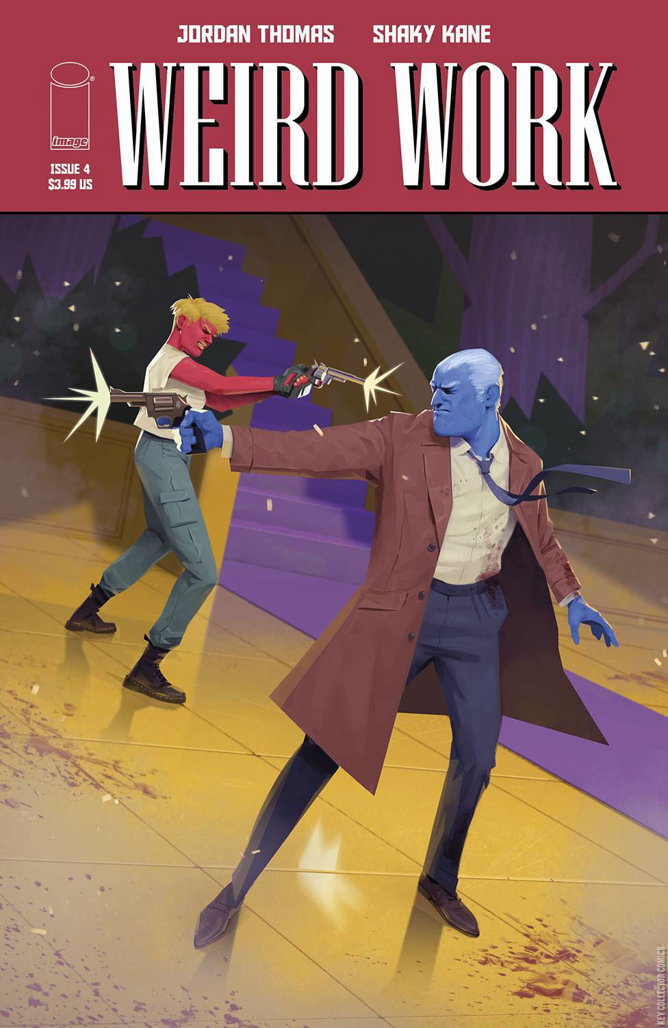 Weird Work #4 Variant Published October 2023 | Key Col