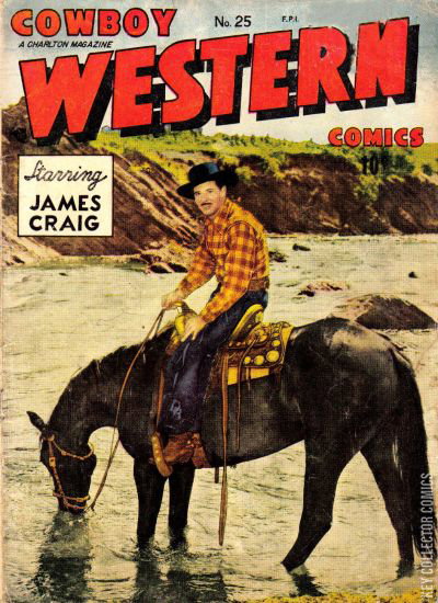 Cowboy Western Comics #25 Published December 1949 | Key