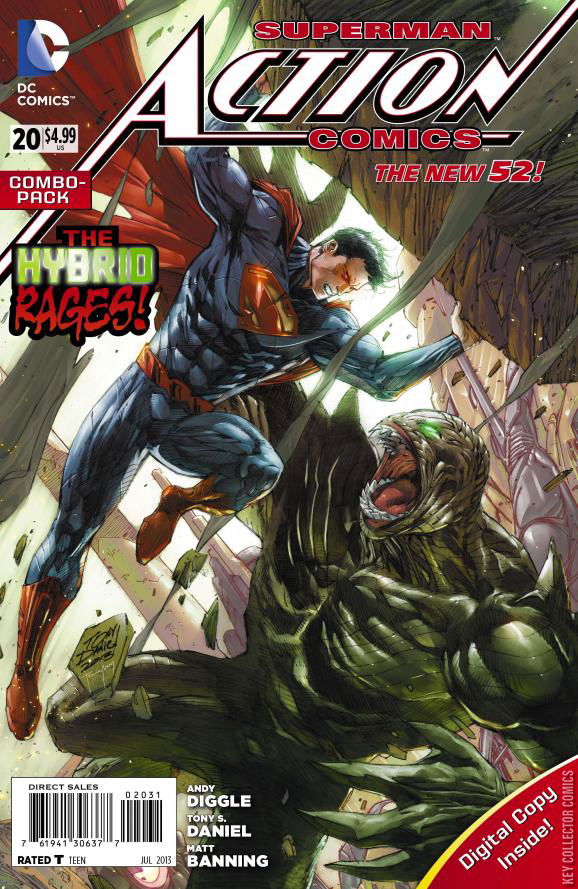 Action Comics #20 Combo Pack Published May 2013 | Key