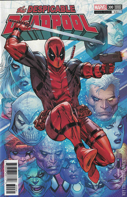 Despicable Deadpool #300 1:100 Published July 2018 | K