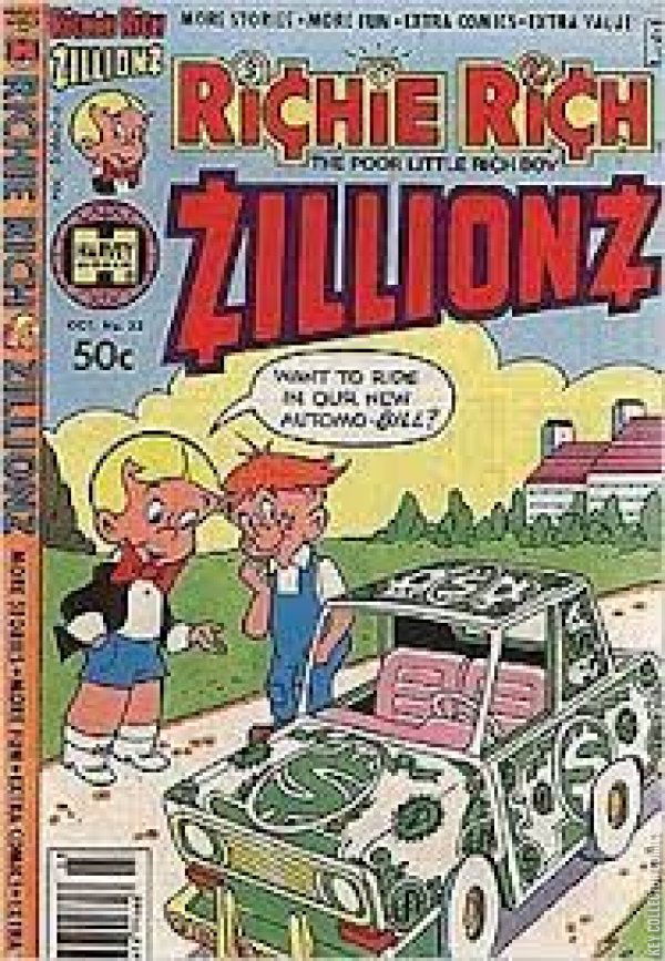Richie Rich Zillionz #23 Published October 1980 | Key C