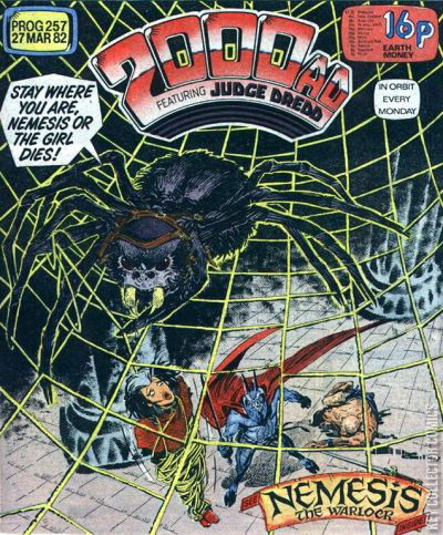 2000 AD #257 Published March 1982 | Key Collector Comics