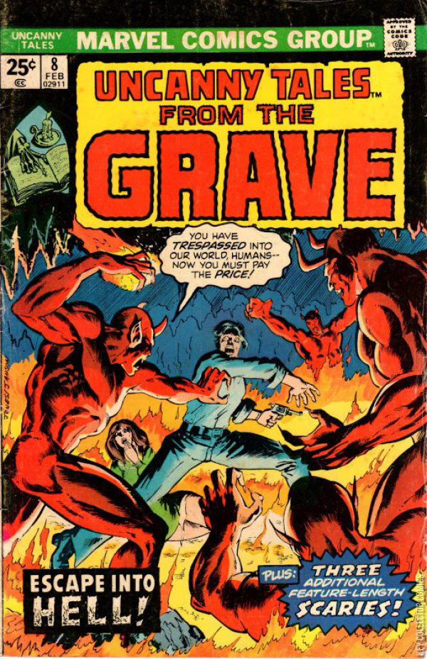 Uncanny Tales #8 Published February 1975 | Key Collecto