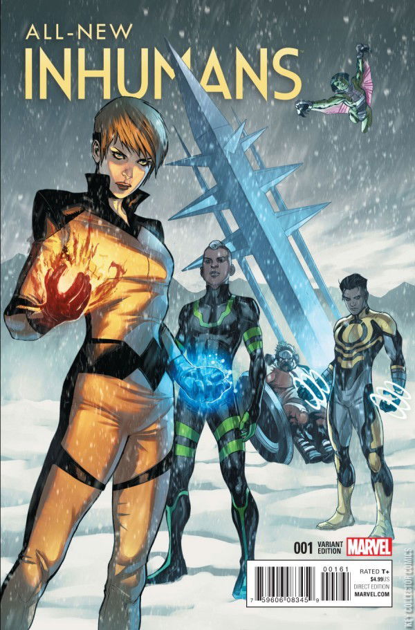 All-New Inhumans #1 Variant Published December 2015