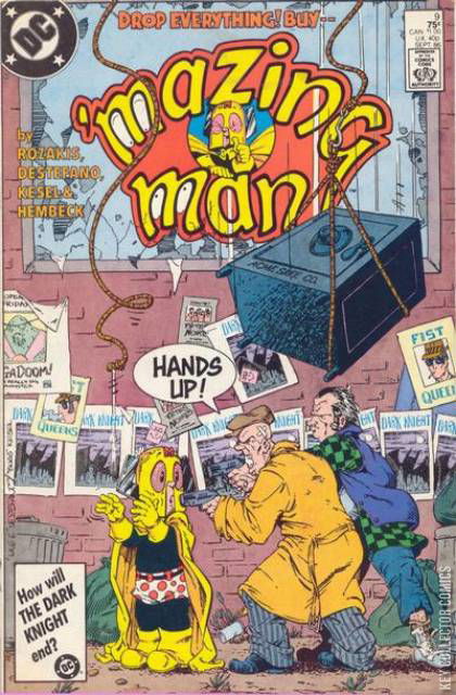 'Mazing Man #9 Published September 1986 | Key Collector