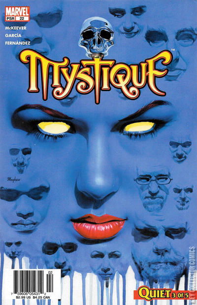 Mystique #22 Newsstand Published February 2005 | Key C