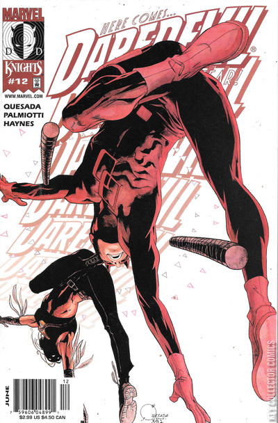 Daredevil #12 Newsstand Published June 2000 | Key Coll