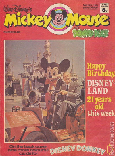 Mickey Mouse #40 Published January 1975 | Key Collector