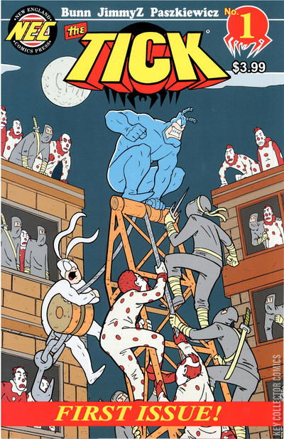 The Tick 2017 by New England Comics Press | Key Collector Comics