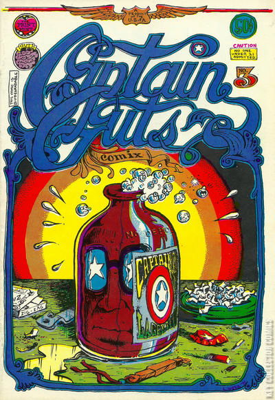 Captain Guts #3 Published March 1971 | Key Collector Comics