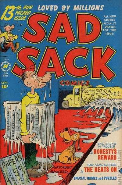 Sad Sack Comics #13 Published September 1951 | Key Coll
