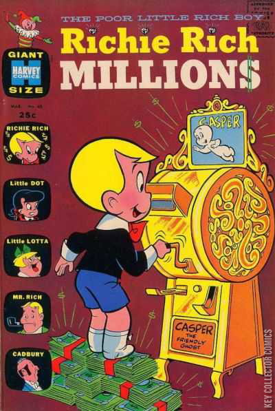 Richie Rich Millions #40 Published December 1969 | Key