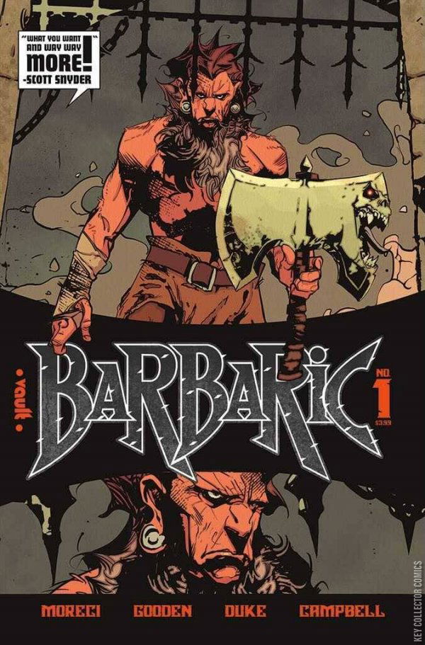 Barbaric #1 2nd Print Published July 2021 | Key Collec