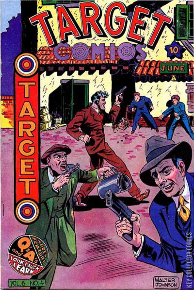 Target Comics #4 Published June 1945 | Key Collector Comics
