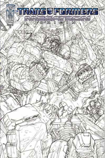 Transformers: Megatron - Origin #1 Variant Published June 2