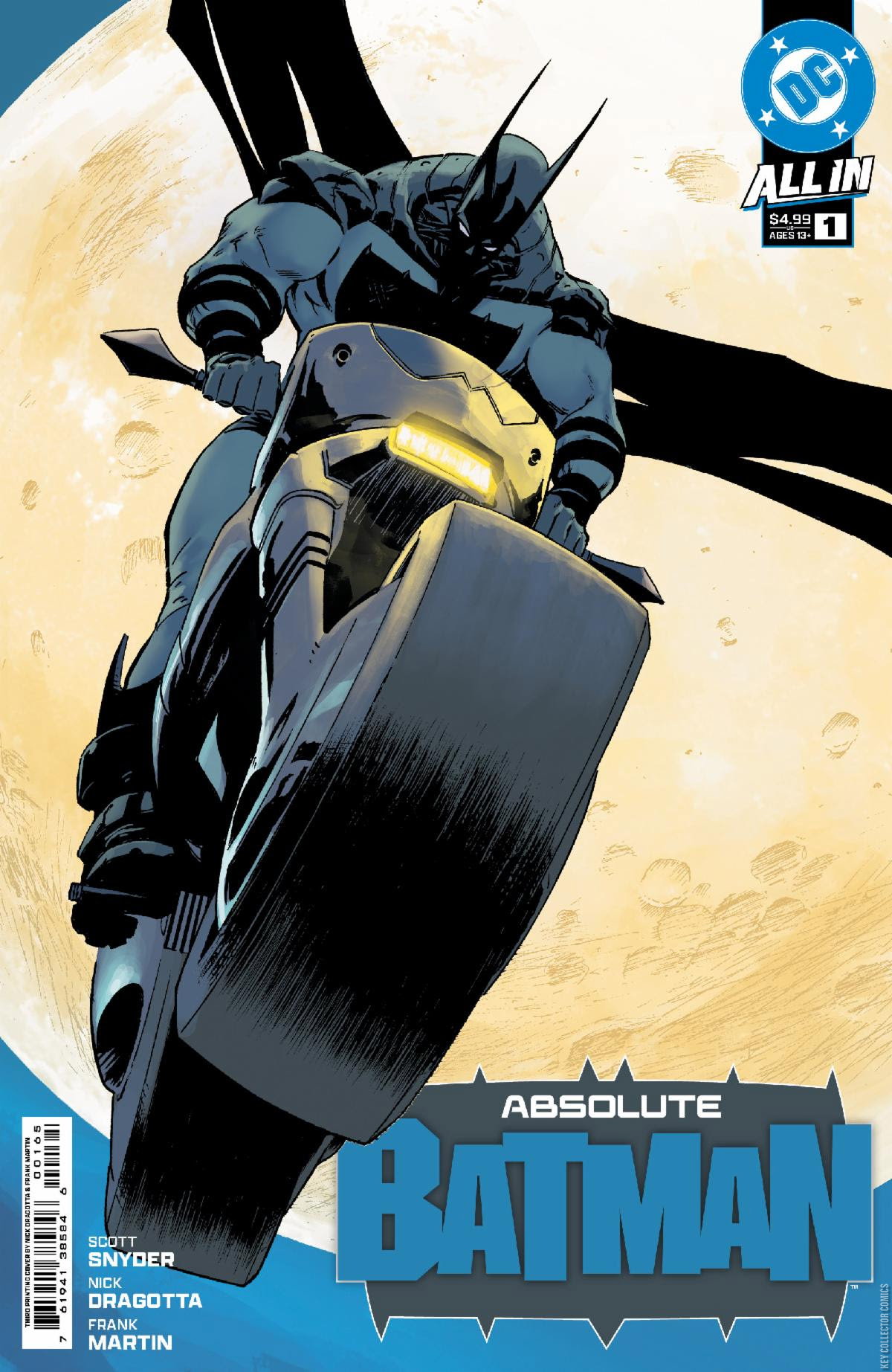 Absolute Batman #1 3rd Print Published November 2024