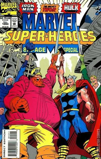 Marvel Super-Heroes #15 Published August 1993 | Key Col