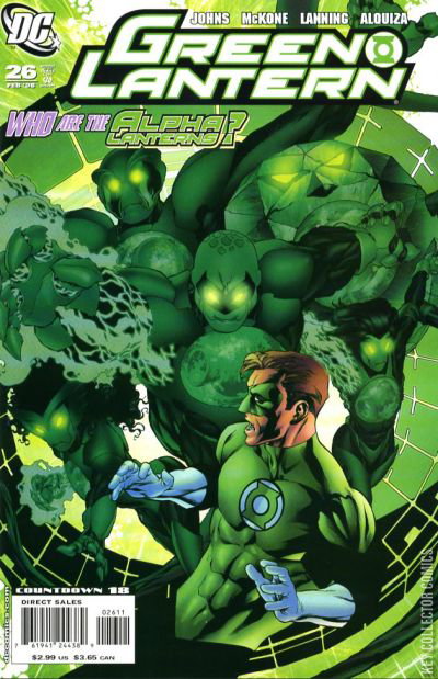 Green Lantern #26 Published February 2008 | Key Collect