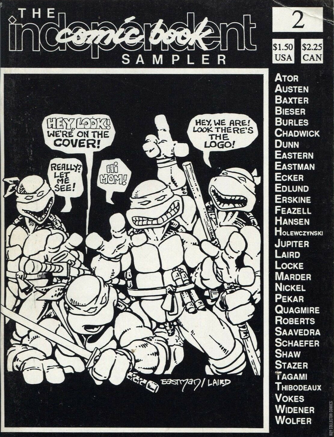 Independent Comic Book Sampler #2 Published January 198