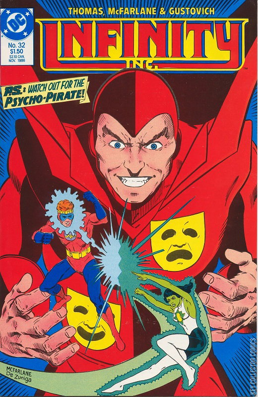 Infinity Inc. #32 Published November 1986 | Key Collect