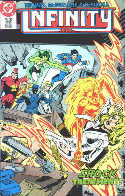 Infinity Inc. #31 Published October 1986 | Key Collecto