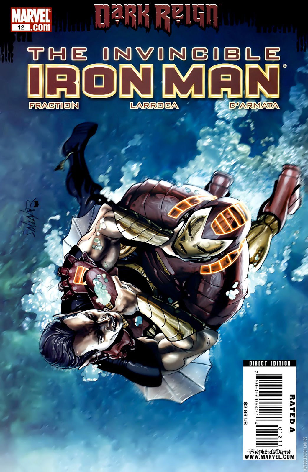 Invincible Iron Man #12 Published June 2009 | Key Colle