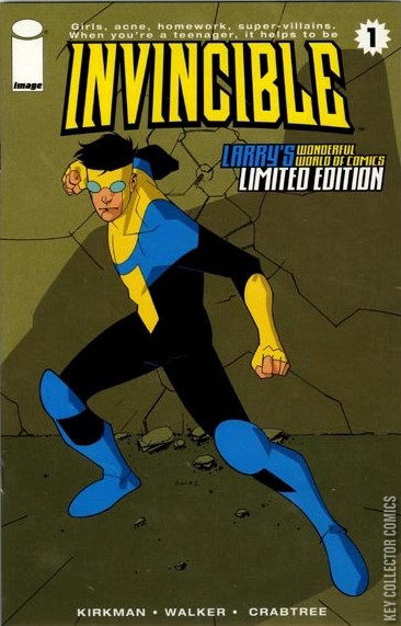 Key Collector Comics - Invincible #1 (2003) Variant Listing