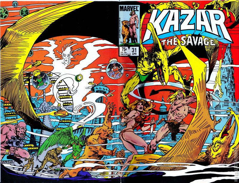 Ka-Zar the Savage #31 Published April 1984 | Key Collec