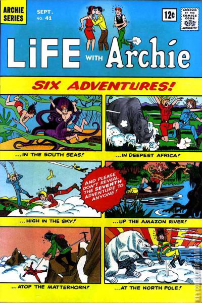 Life with Archie #41 Published September 1965 | Key Col