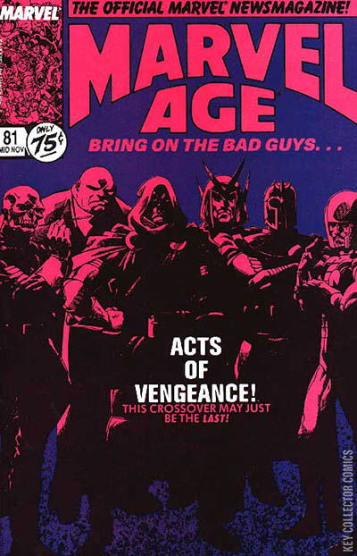 Marvel Age #81 Published November 1989 | Key Collector