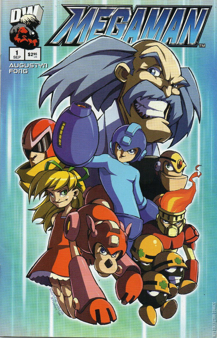 Mega Man #1 Variant Published September 2003 | Key Col